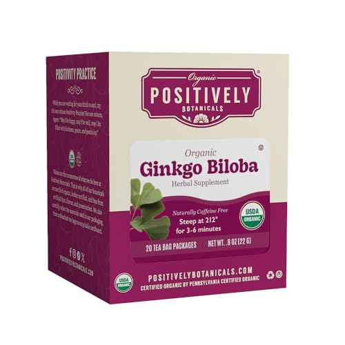ginkgo biloba tea for memory support