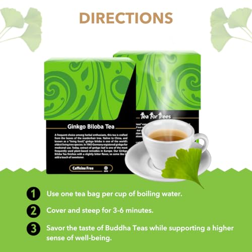 Ginkgo Biloba tea for mental clarity