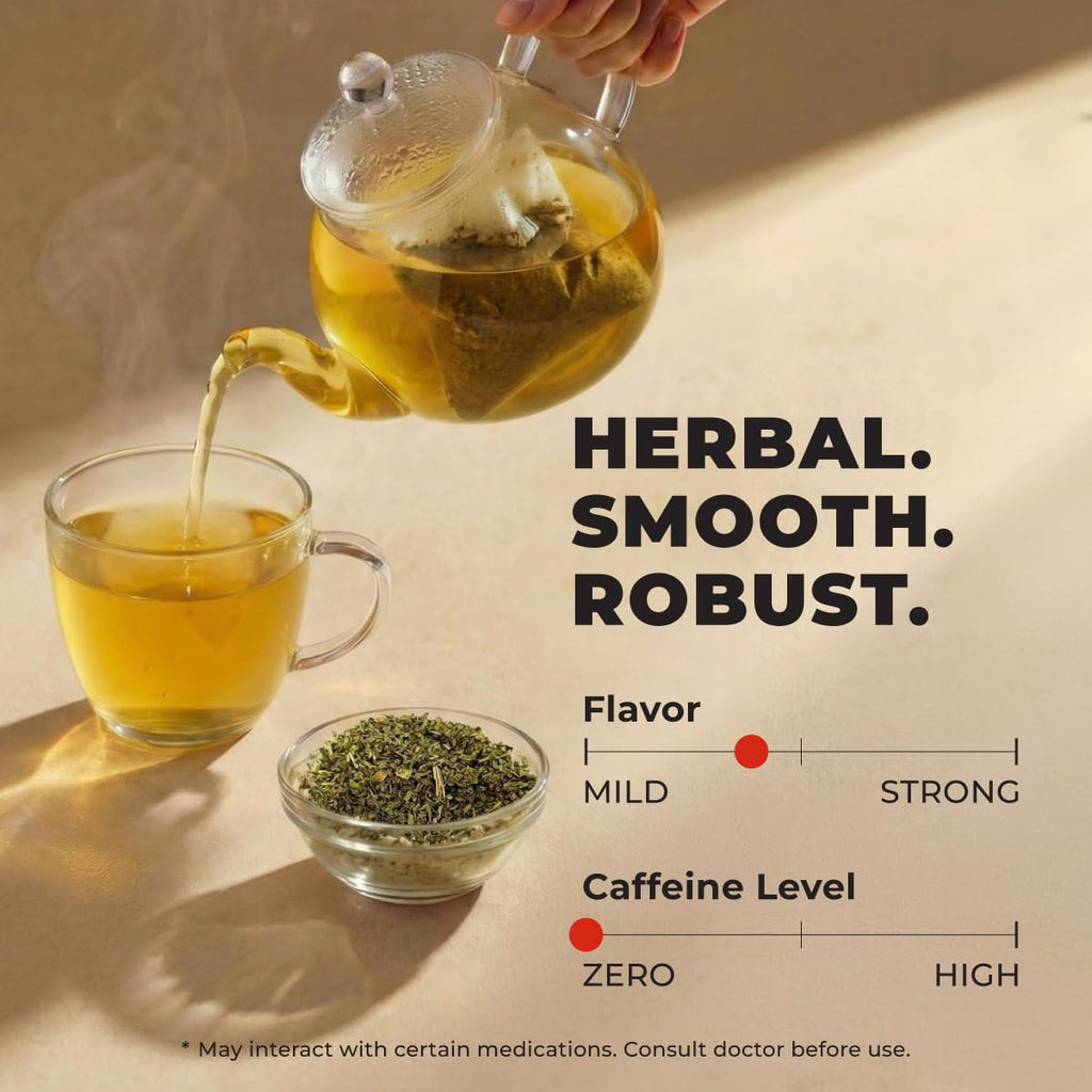 Ginkgo Biloba tea for relaxation
