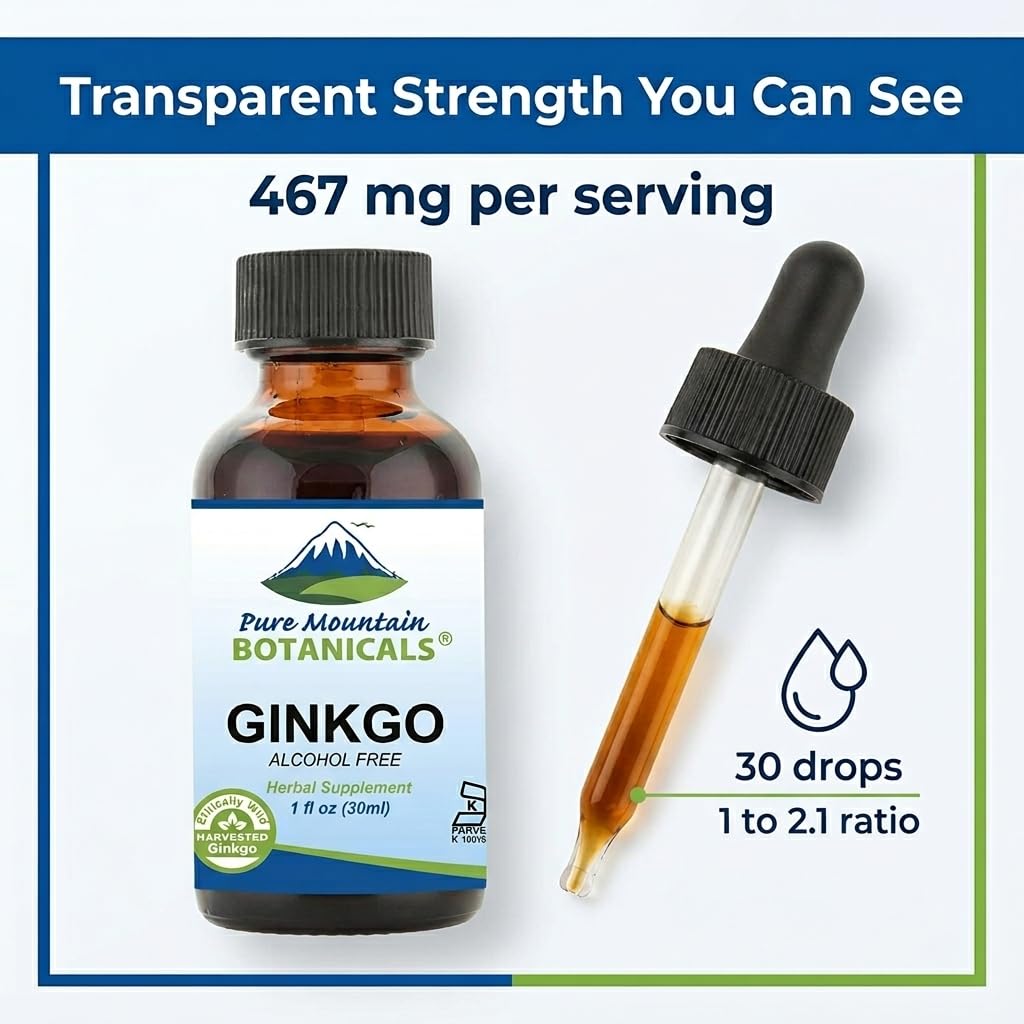 ginkgo biloba tincture for energy
