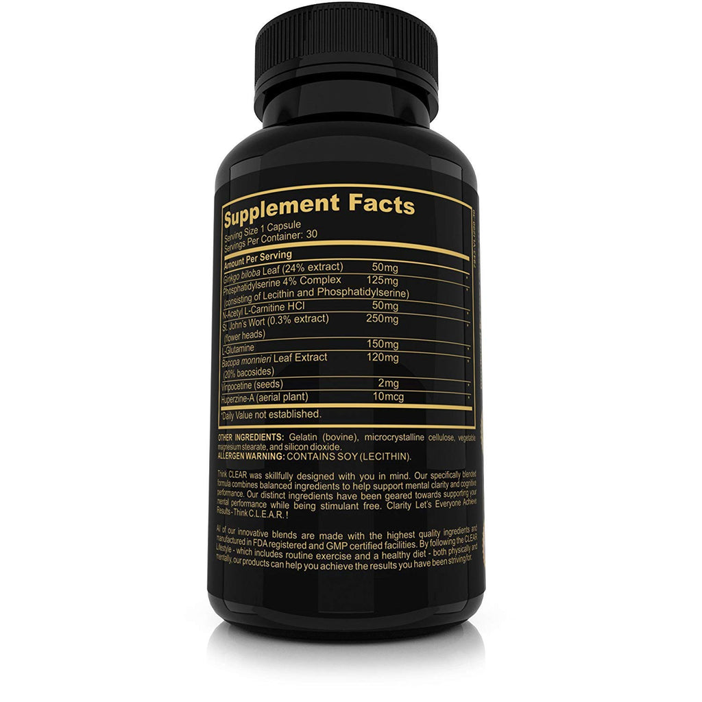 ginkgo biloba vitamins for clarity and energy