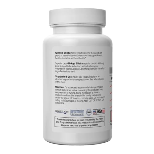 ginkgo biloba with black pepper absorption