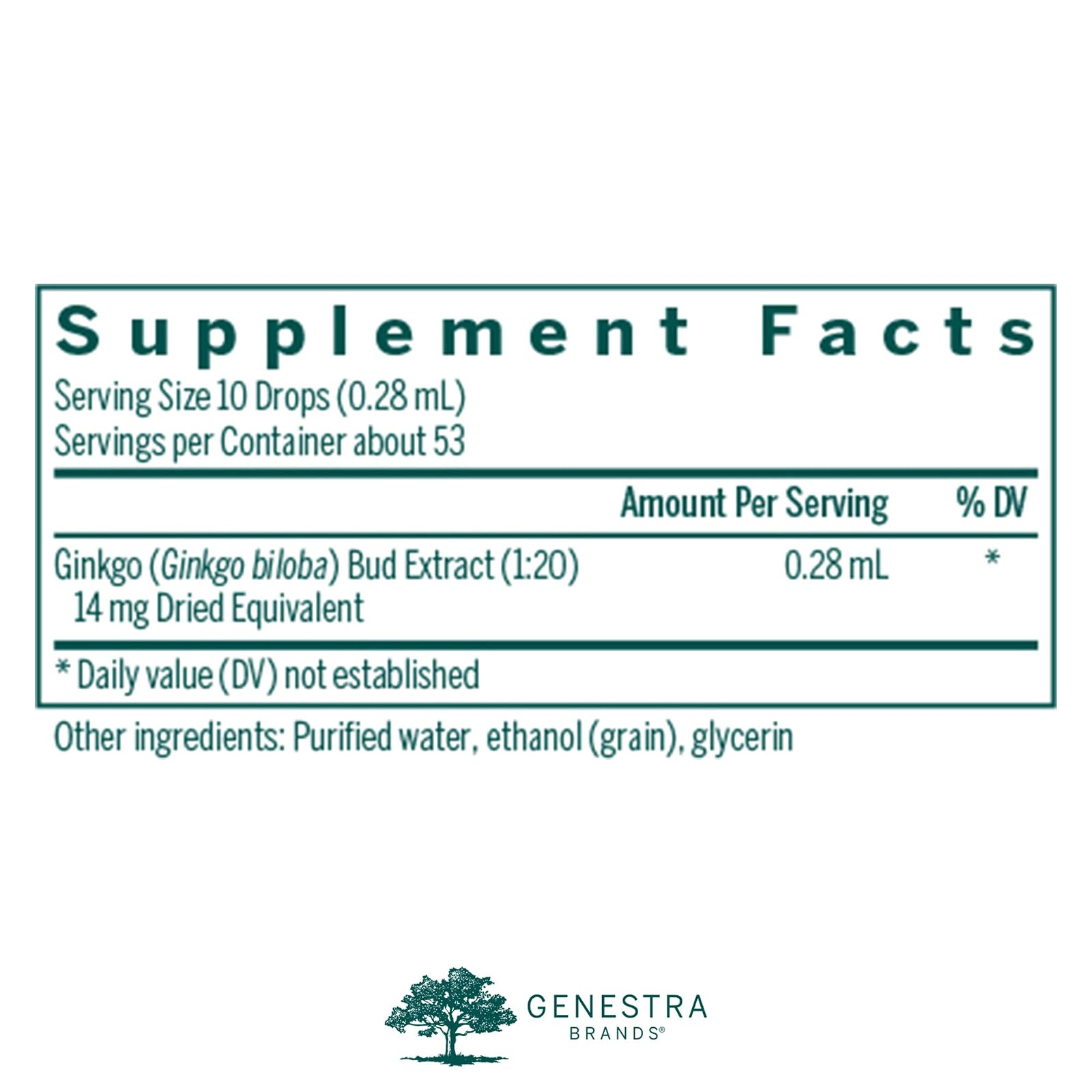 Ginkgo Bud for cognitive support