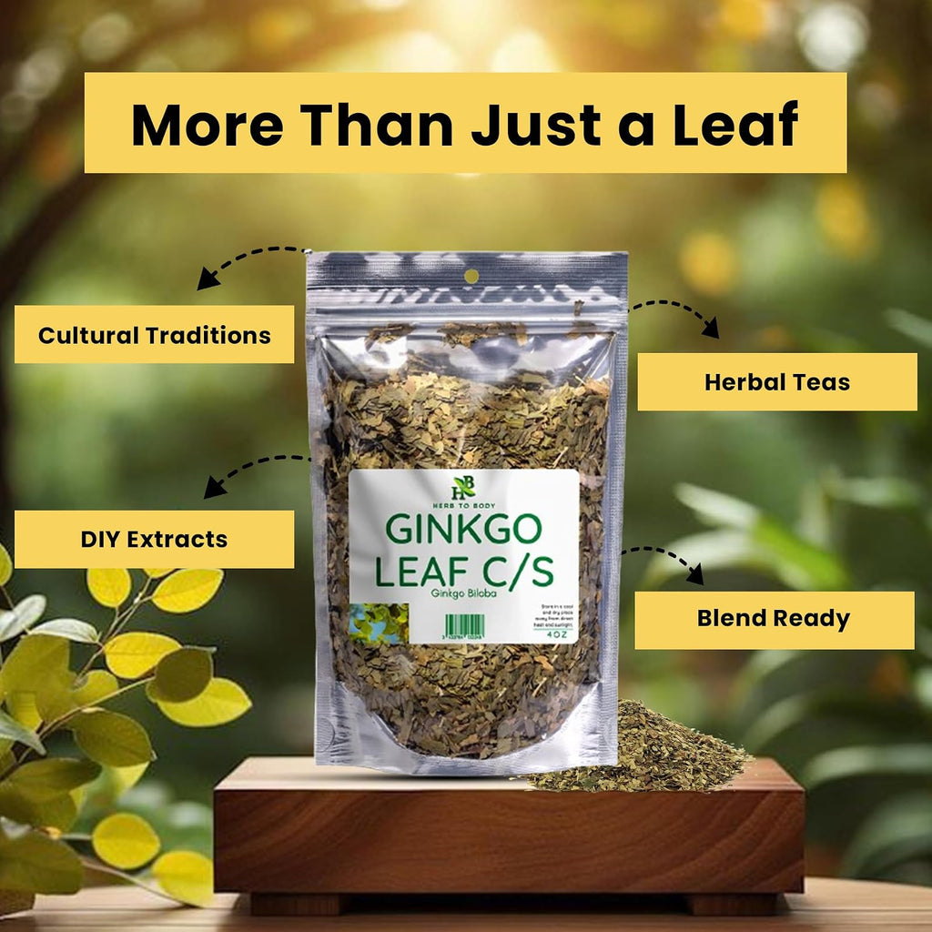 Ginkgo leaf powder for energy boost