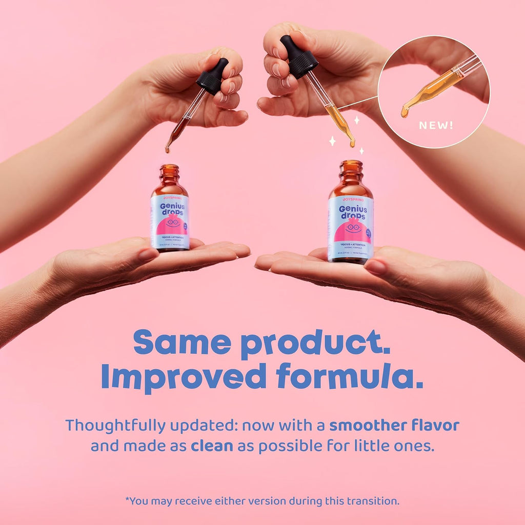 Ginkgo liquid for improved focus in children