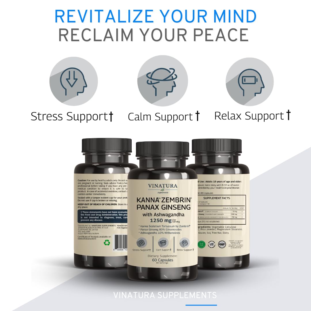 Ginseng and Kanna for mental clarity