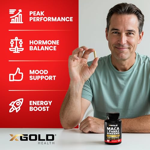 Ginseng and maca for stamina
