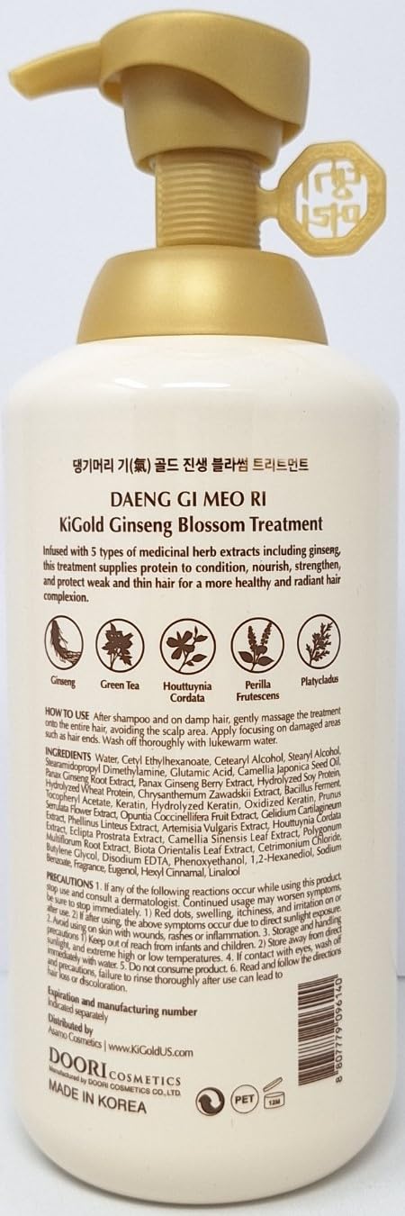 ginseng blossom treatment for scalp health