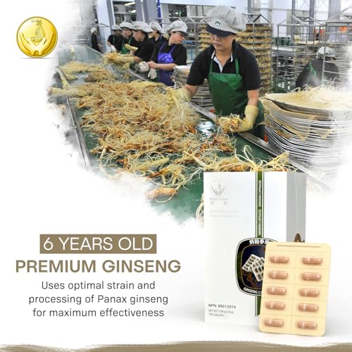 ginseng capsules for active lifestyle