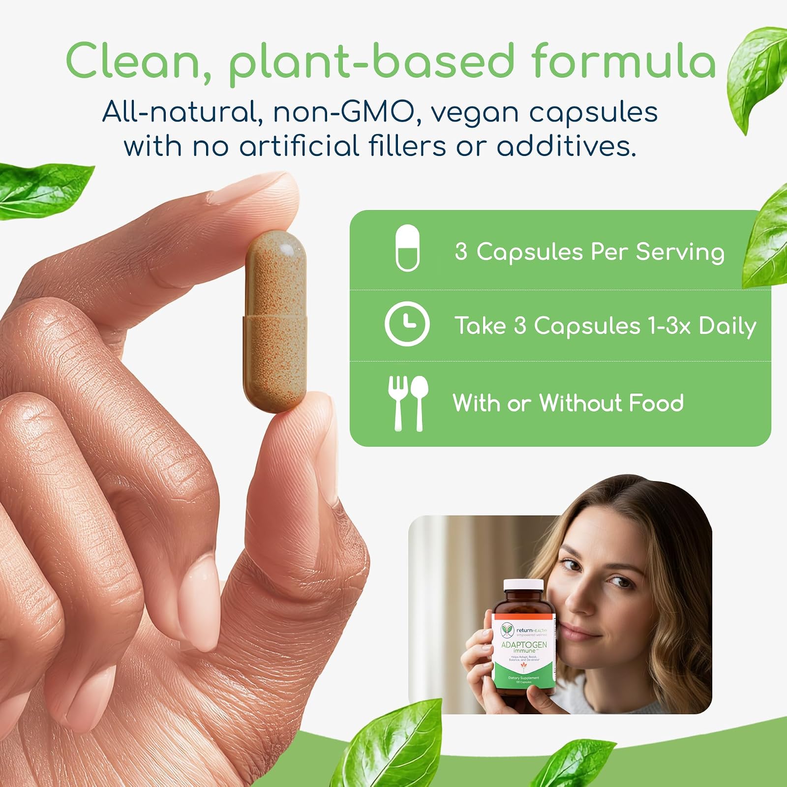 Ginseng capsules for daily wellness