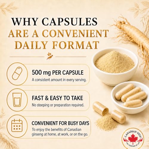 ginseng capsules for daily wellness