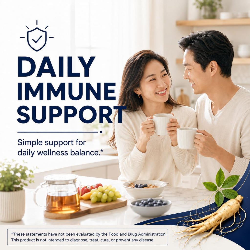 Ginseng capsules for daily wellness