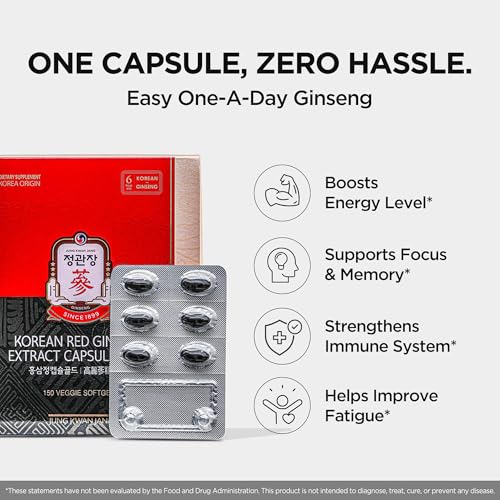 ginseng capsules for improved circulation