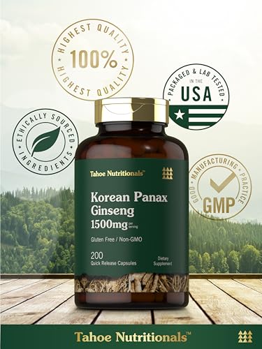 Ginseng capsules for mental clarity