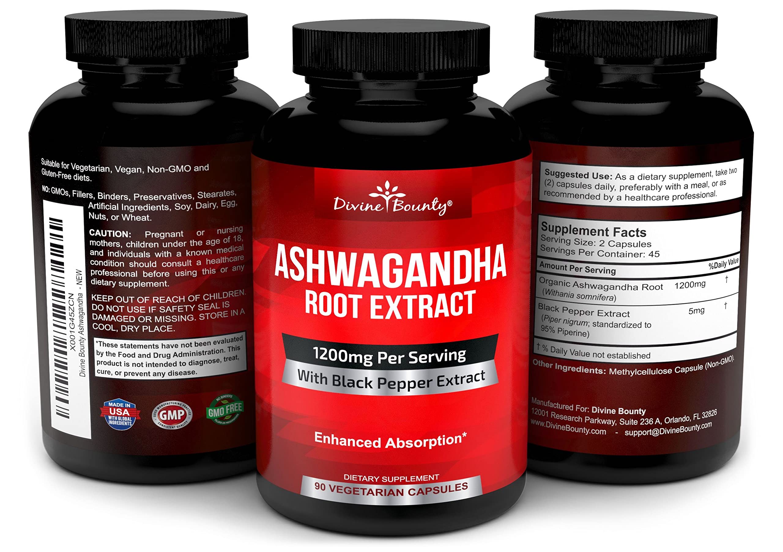 Ginseng capsules for mental clarity