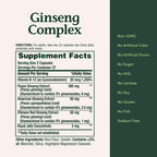 Ginseng capsules for mental clarity