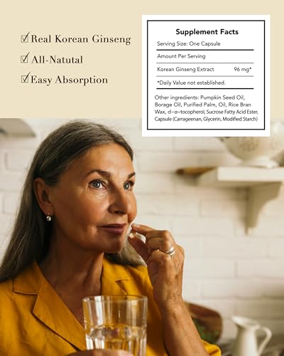 ginseng capsules for overall health