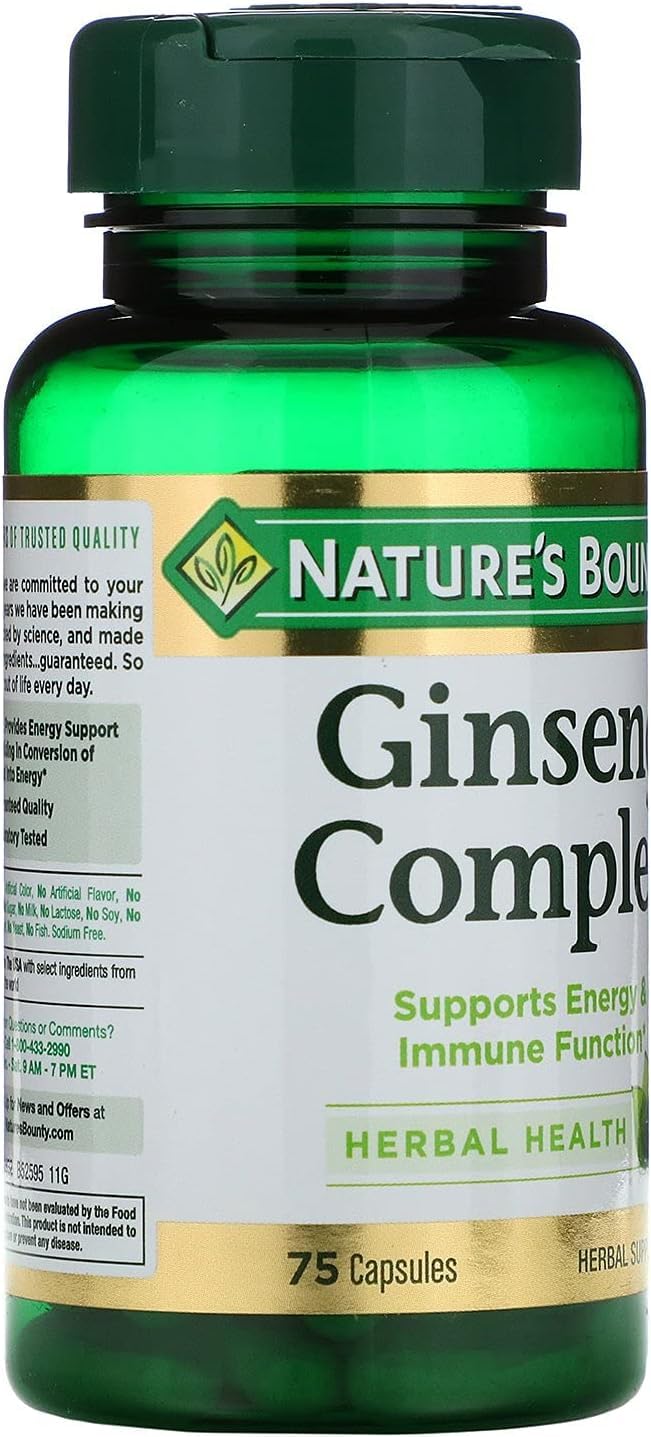 Ginseng complex for daily energy