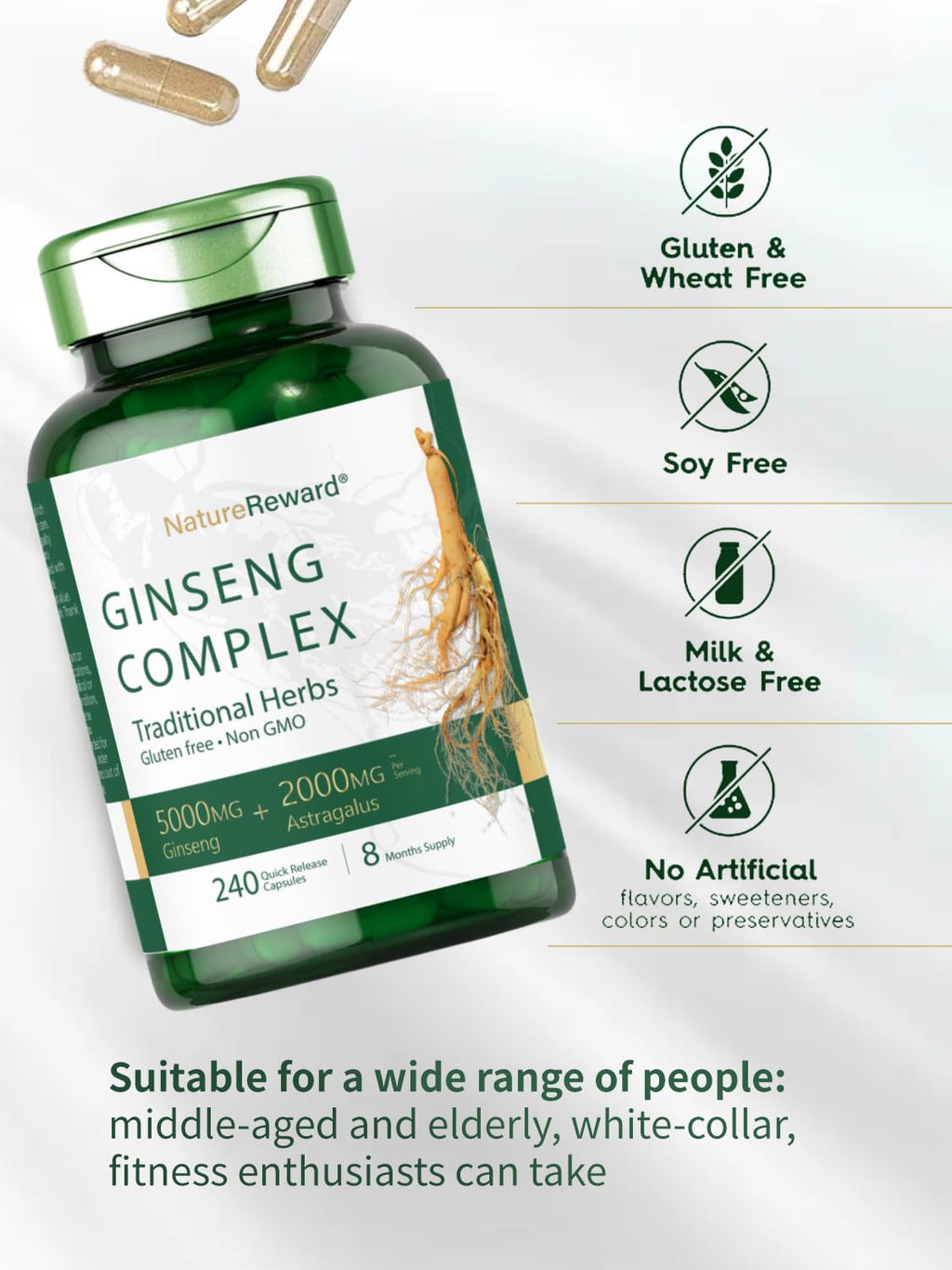 ginseng complex for men and women