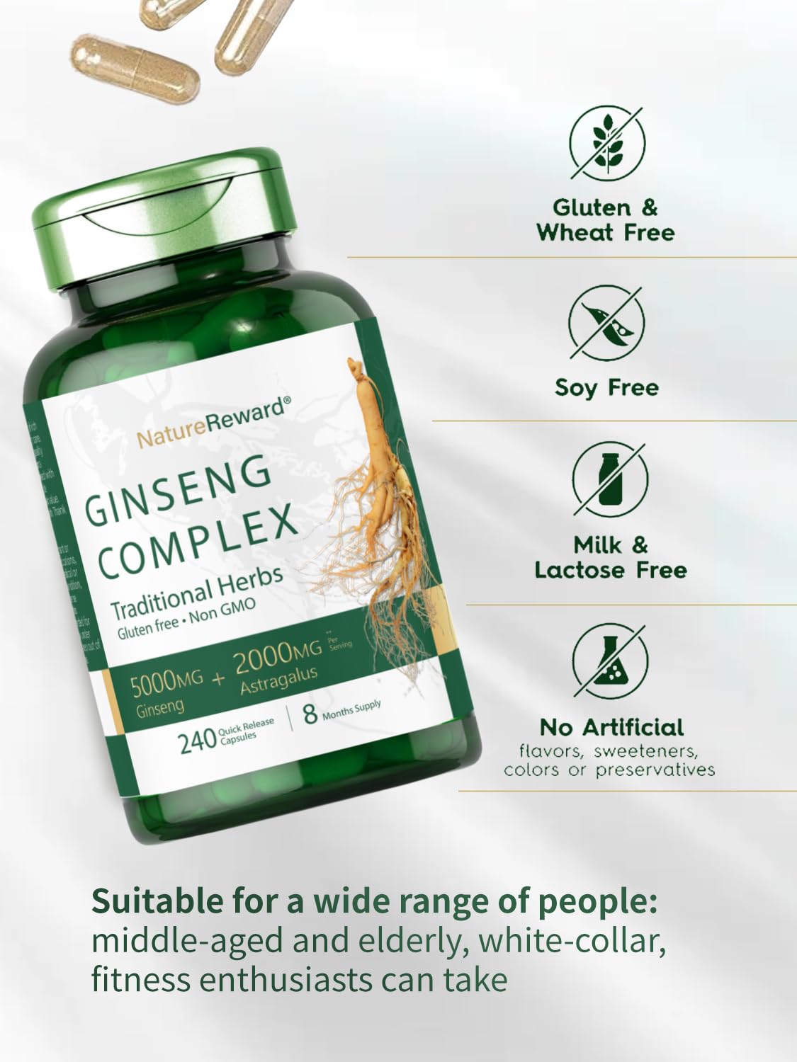 ginseng complex for men and women