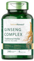 ginseng complex herbal supplement capsules