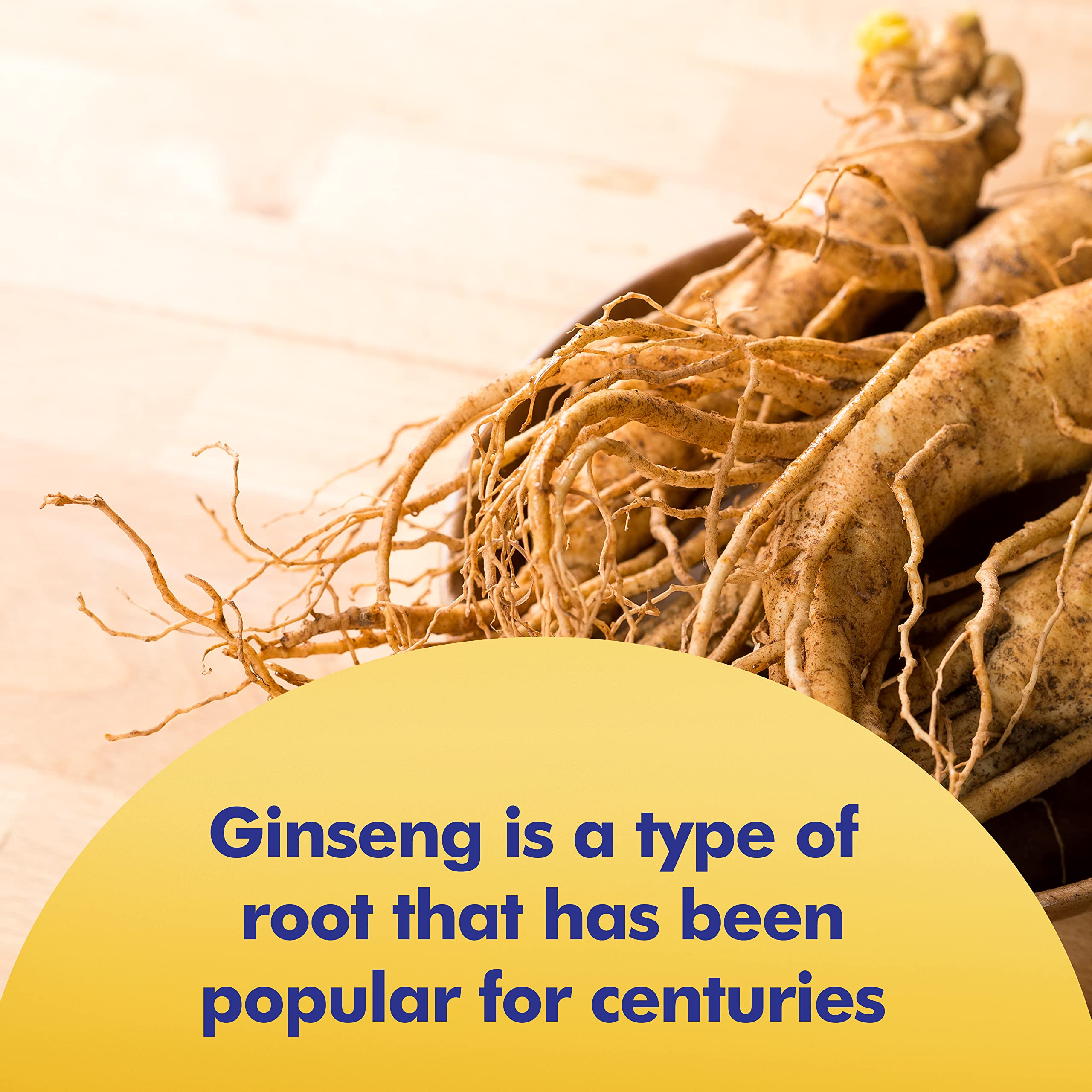 Ginseng dietary supplement for energy