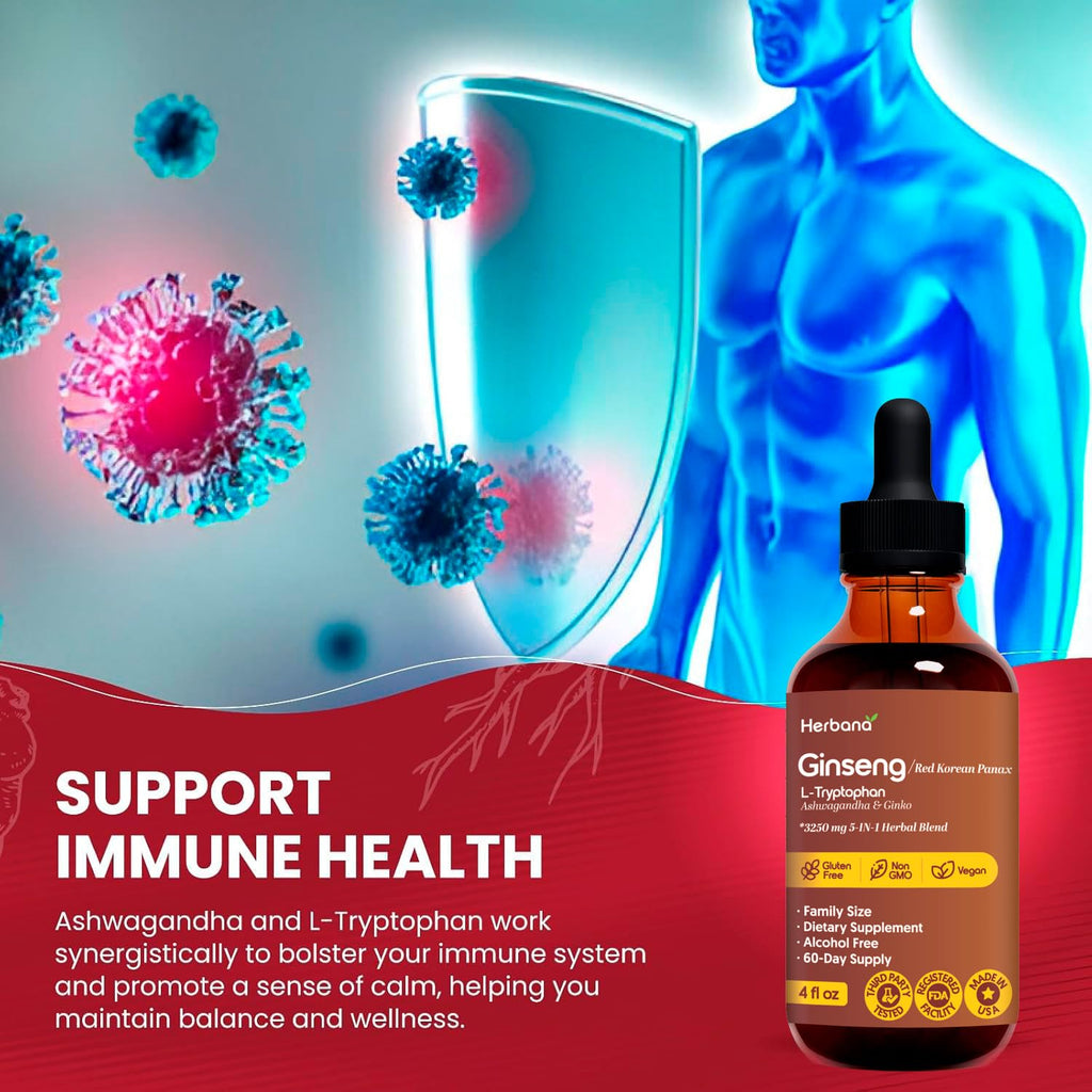 ginseng drops for improved mood