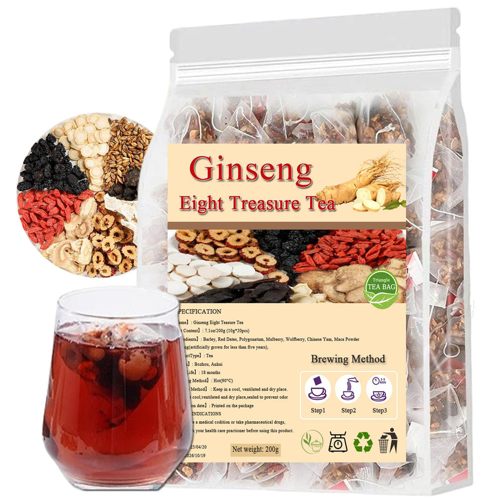 Ginseng Eight Treasure herbal tea bags