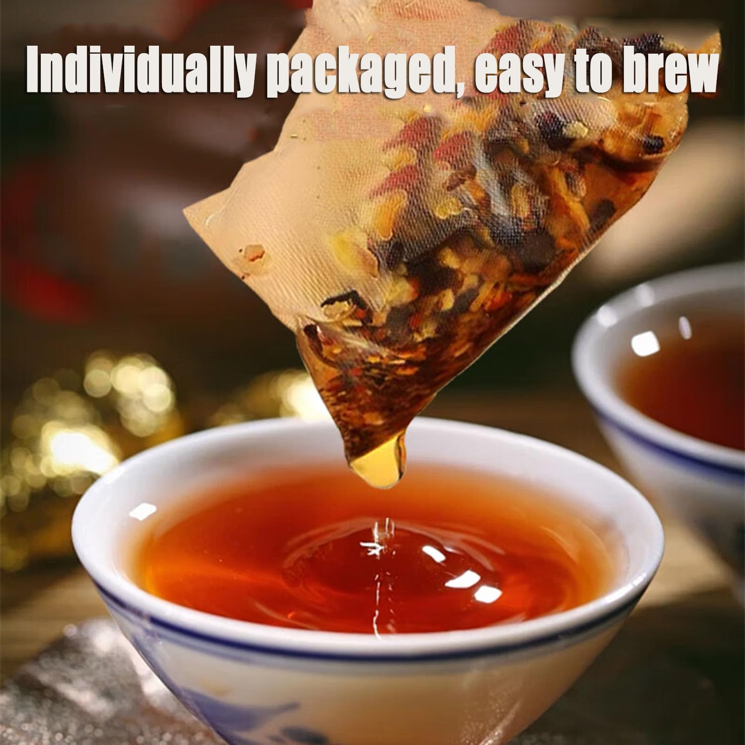 Ginseng Eight Treasure tea for relaxation