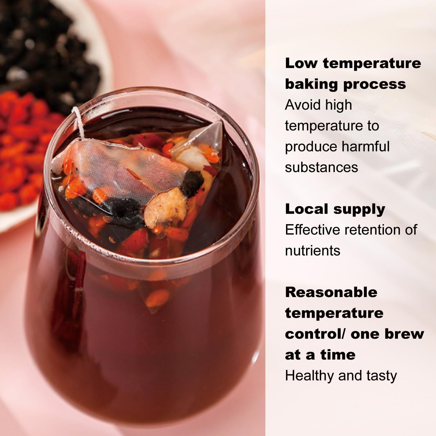 Ginseng Eight Treasure tea for wellness