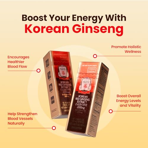 Ginseng extract for daily energy boost