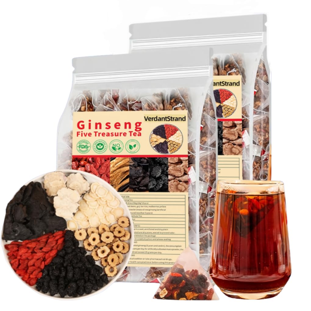 Ginseng Five Treasures herbal tea bags