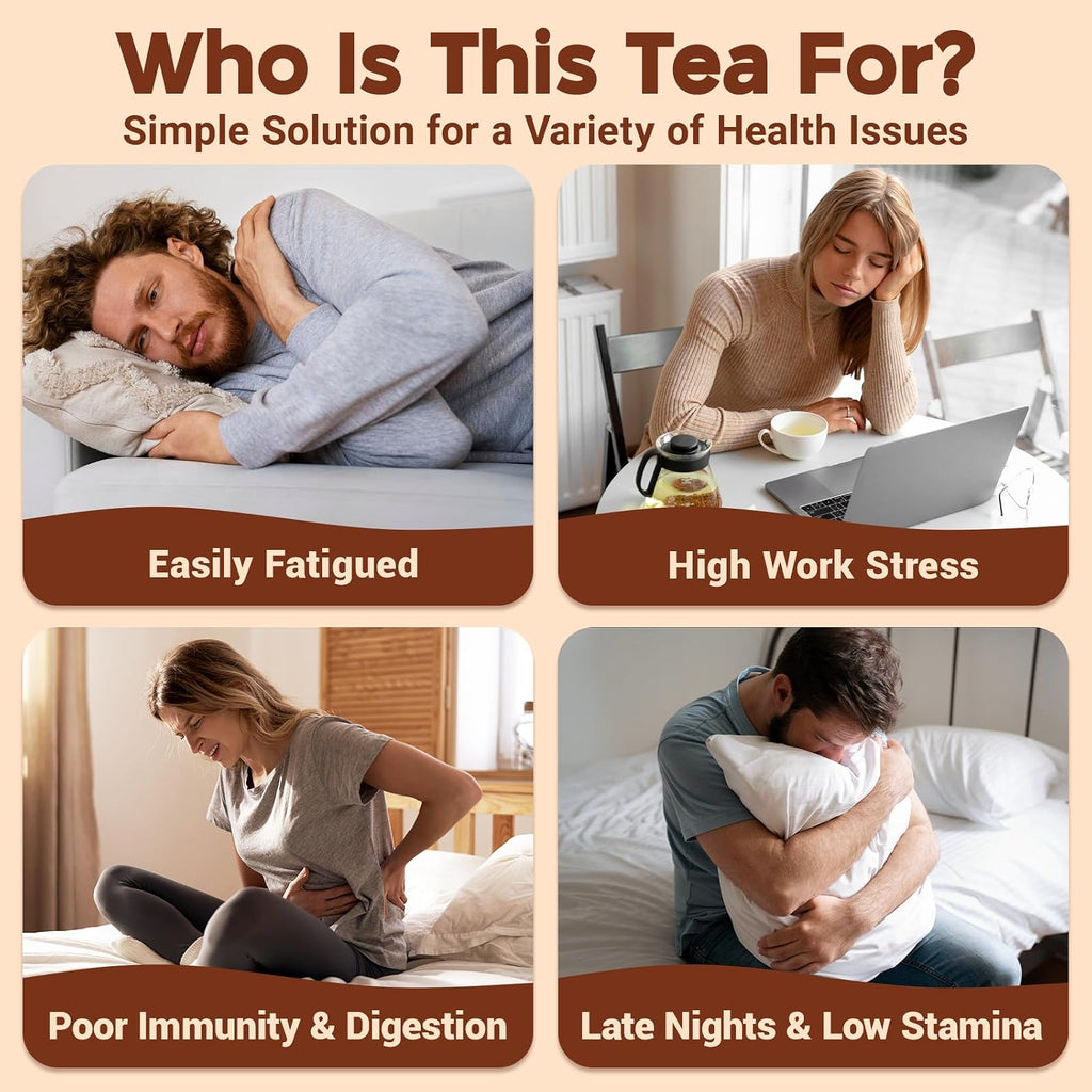 Ginseng Five Treasures tea bags