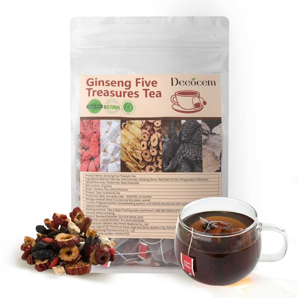 Ginseng Five Treasures Tea bags