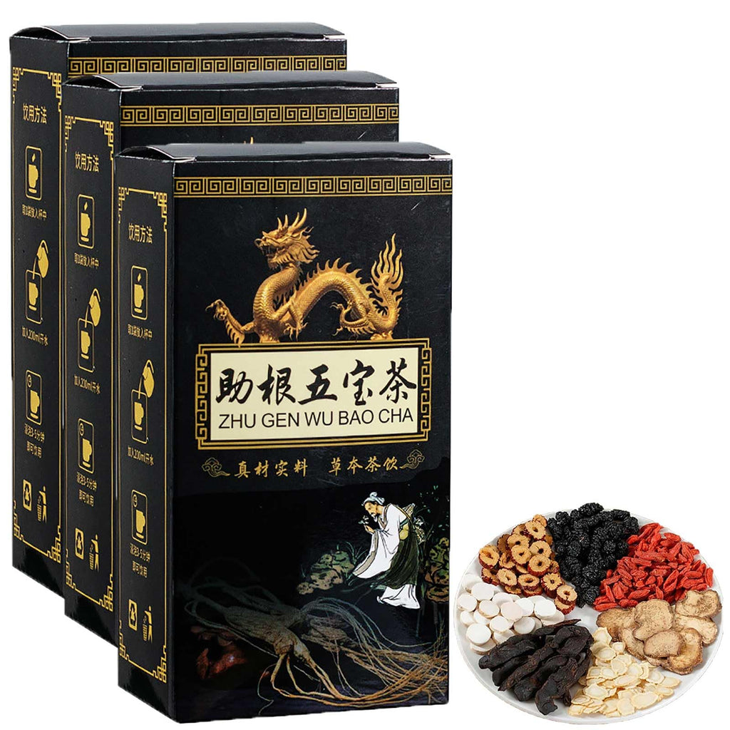 Ginseng Five Treasures tea for kidney health