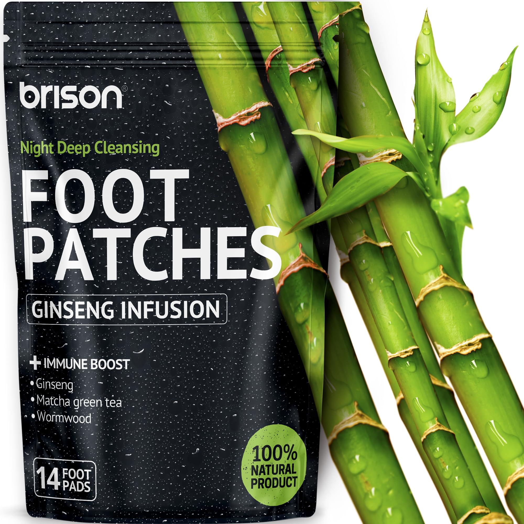 ginseng foot patches for improved circulation
