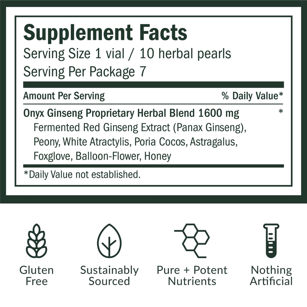ginseng gold silk herbal pearls