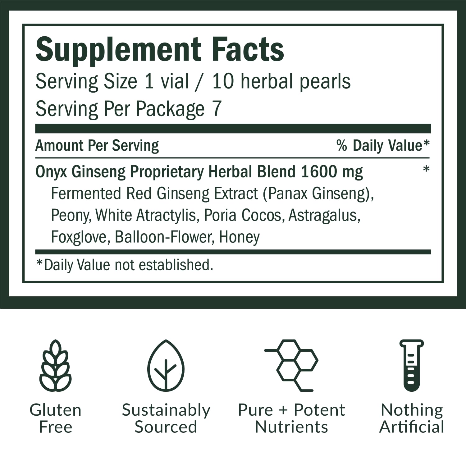 ginseng gold silk herbal pearls
