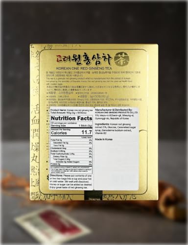 ginseng granules for a healthy lifestyle