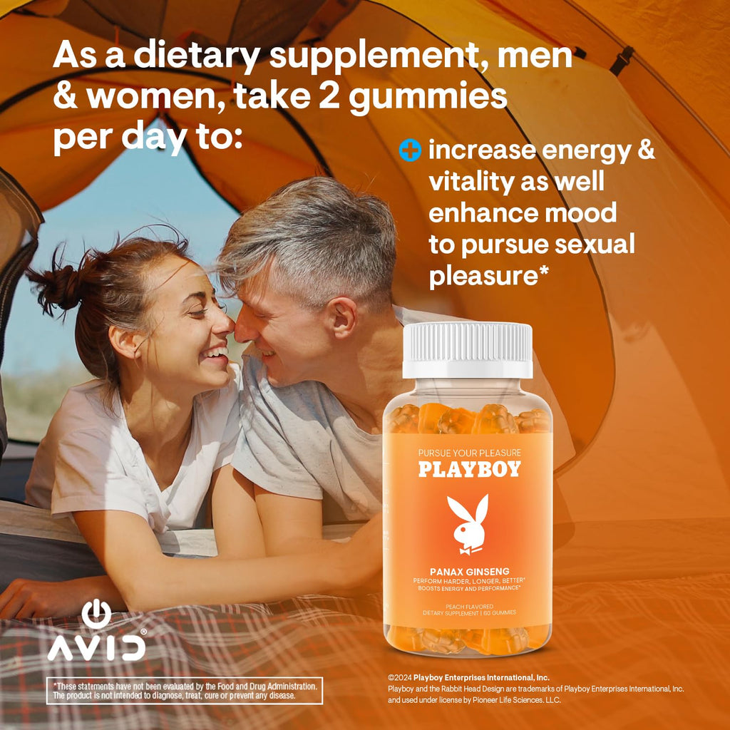 Ginseng gummies for enhanced performance