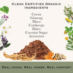 ginseng infused cocoa powder