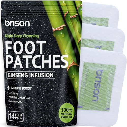 ginseng infused foot patches for revitalization