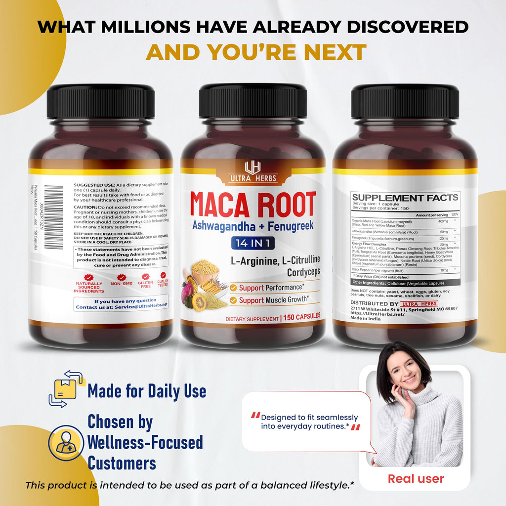 Ginseng-infused herbal wellness capsules