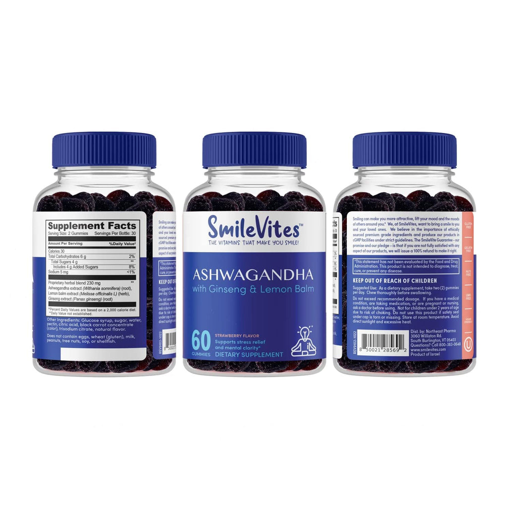 Ginseng infused herbal wellness gummies
