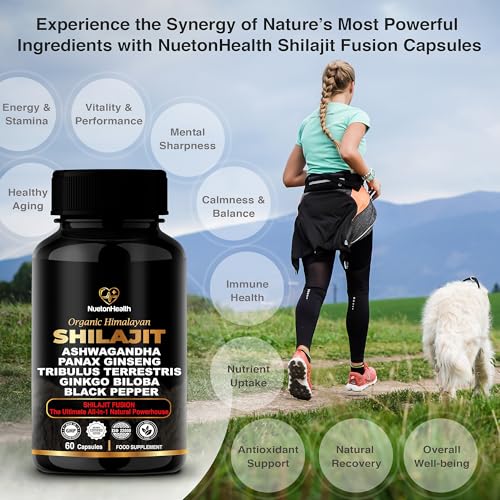 Ginseng-infused shilajit capsules benefits