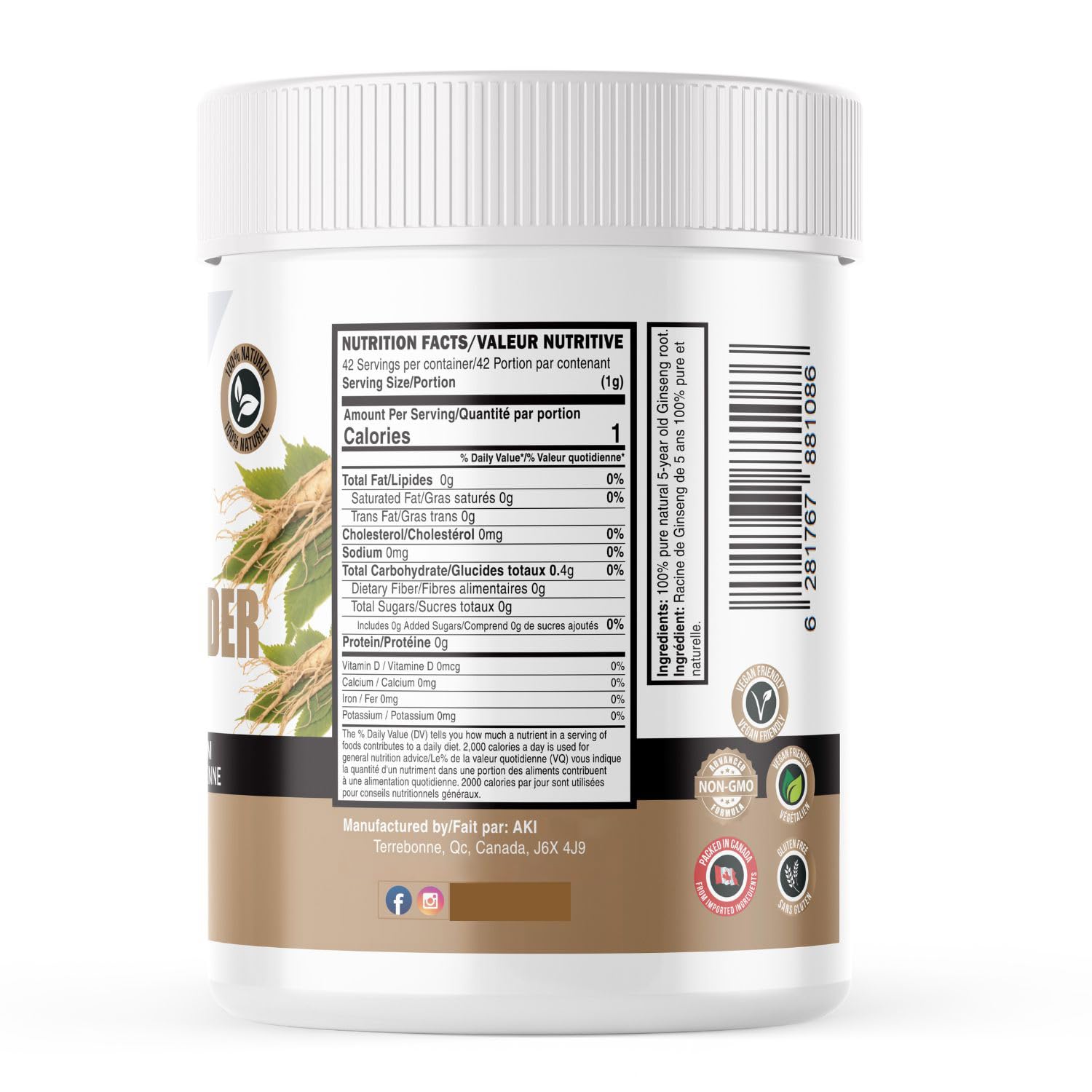 ginseng powder for better digestion