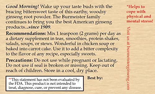 ginseng powder for enhanced focus