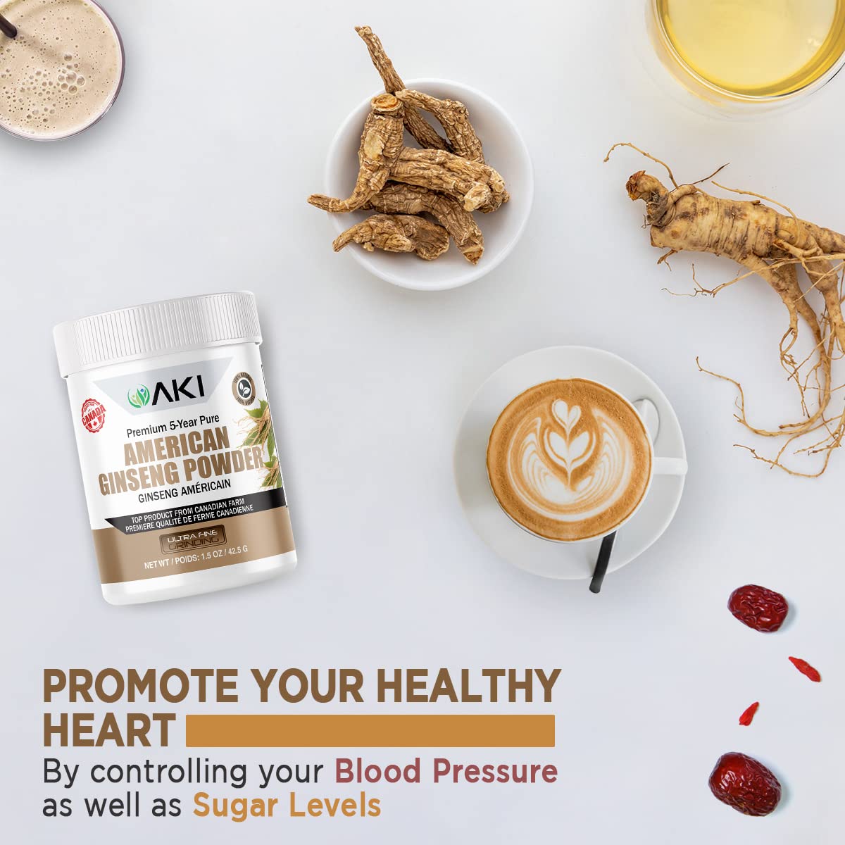 Ginseng powder for fitness enthusiasts