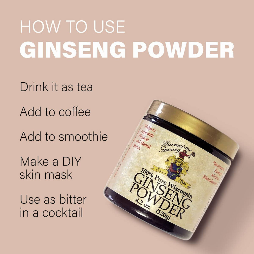 ginseng powder for immune support