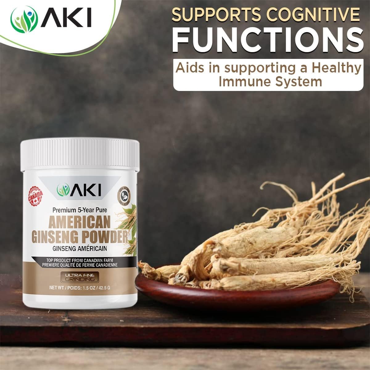 ginseng powder for immune support